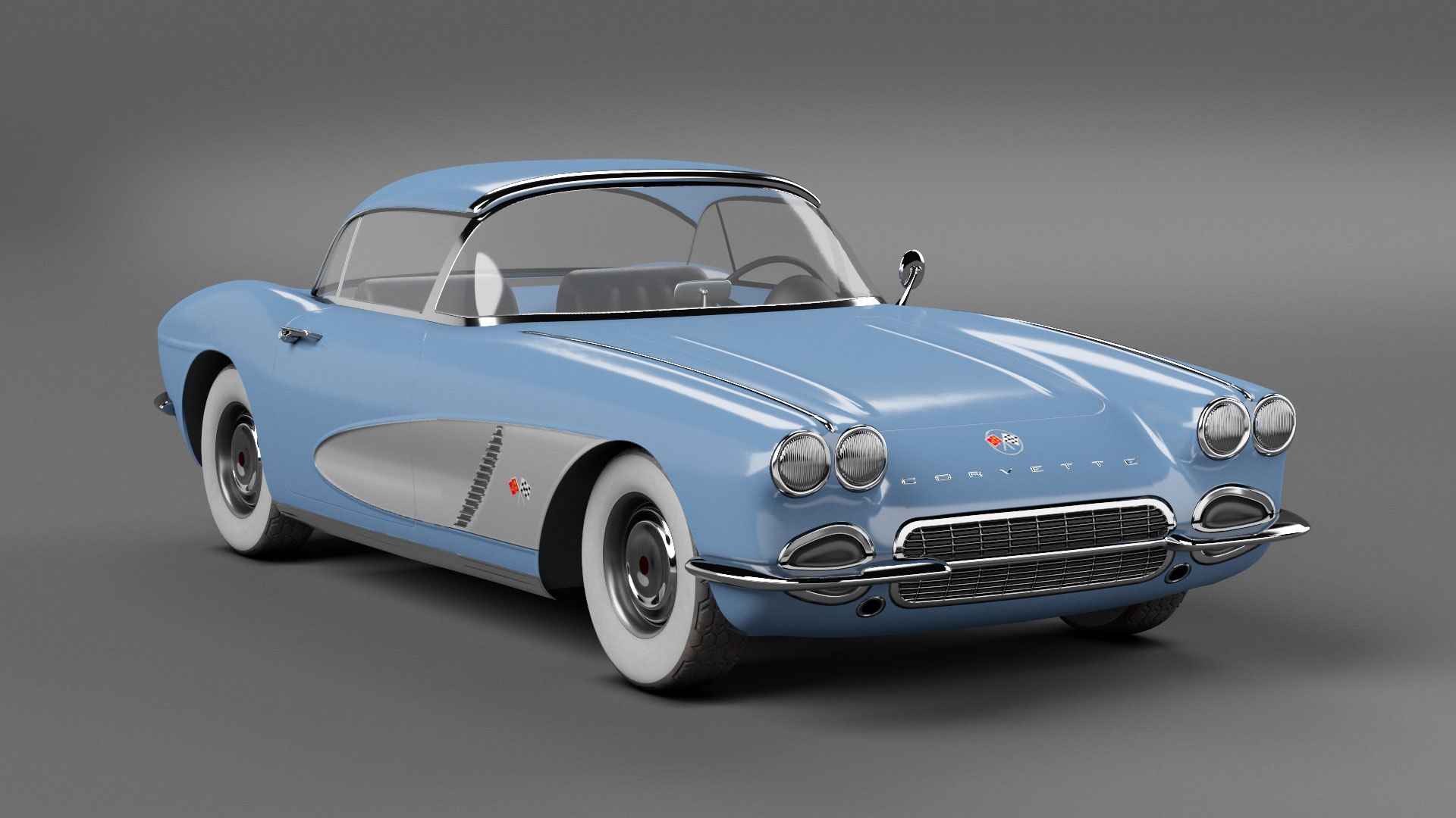 Chevrolet Corvette 3D Model - TurboSquid 1578655
