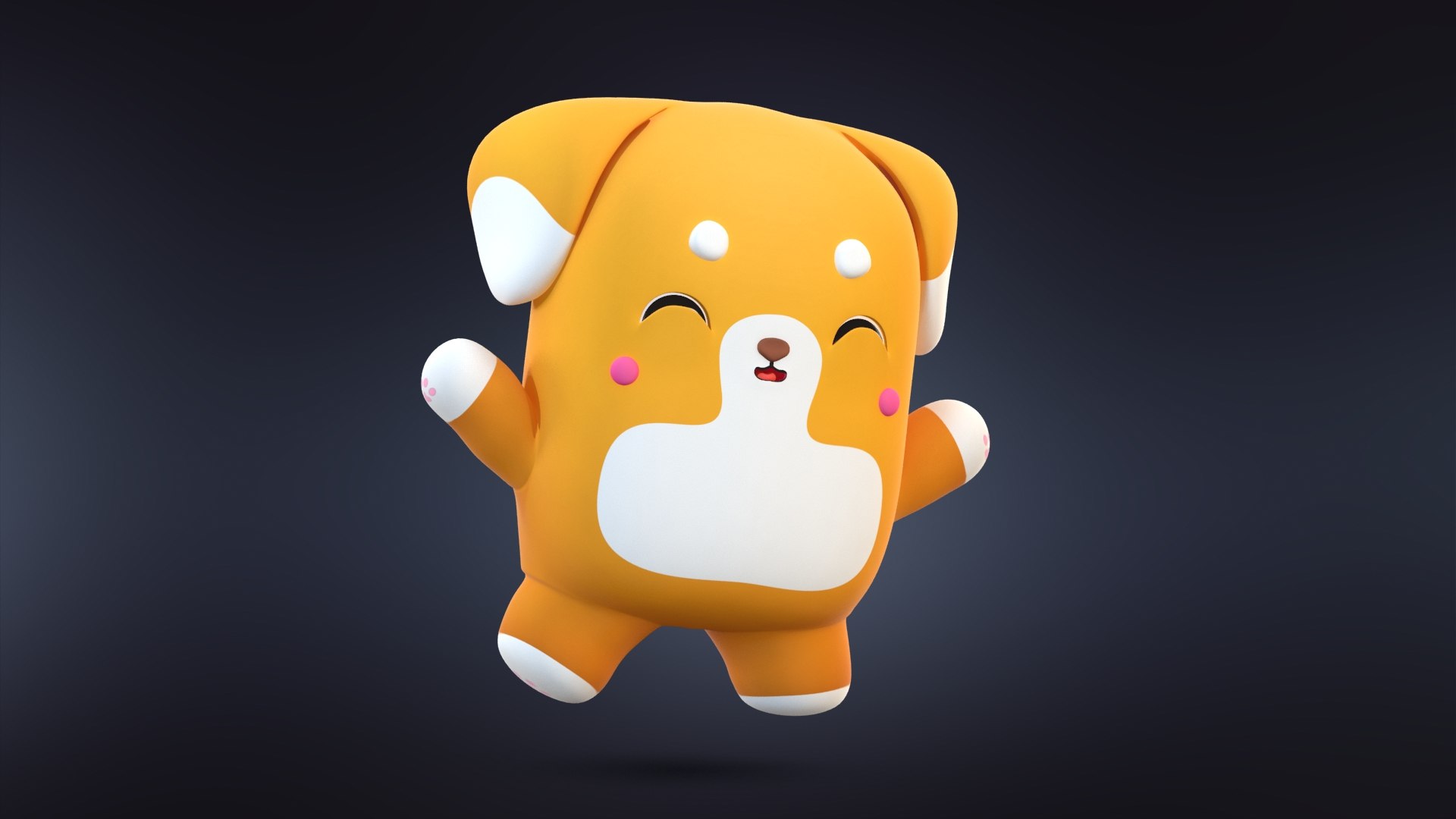 3D cute cartoon model - TurboSquid 1623784