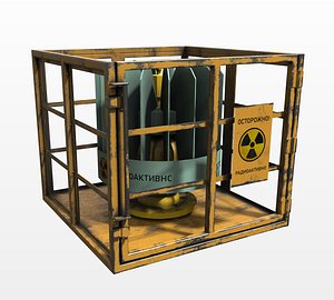 Nuclear Barrel 3D Models for Download | TurboSquid