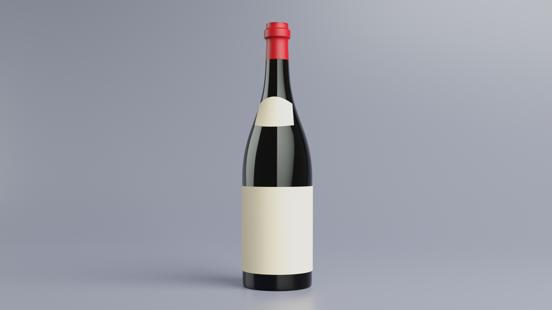 3D Wine Bottle Model - TurboSquid 2068799