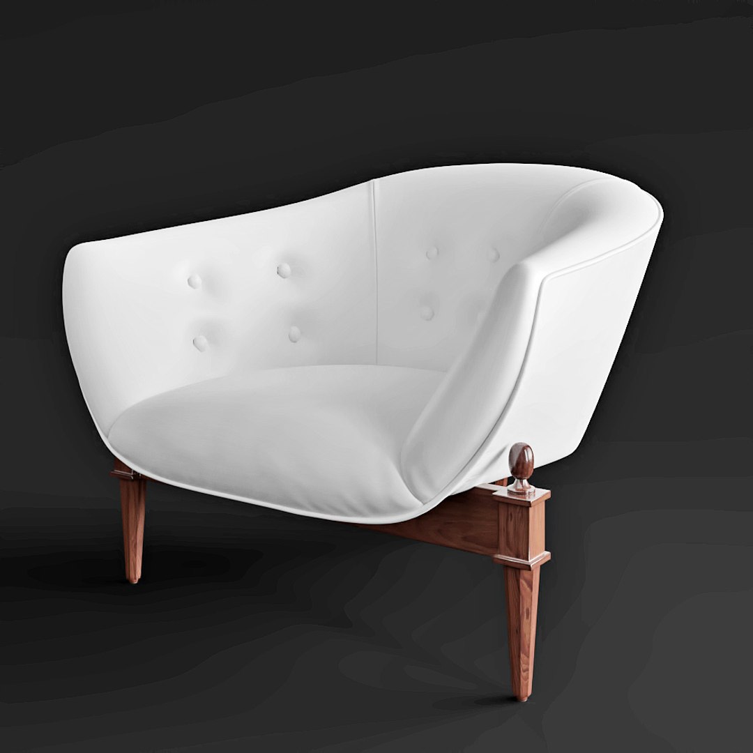 3D Mimi Chair Model - TurboSquid 1223027