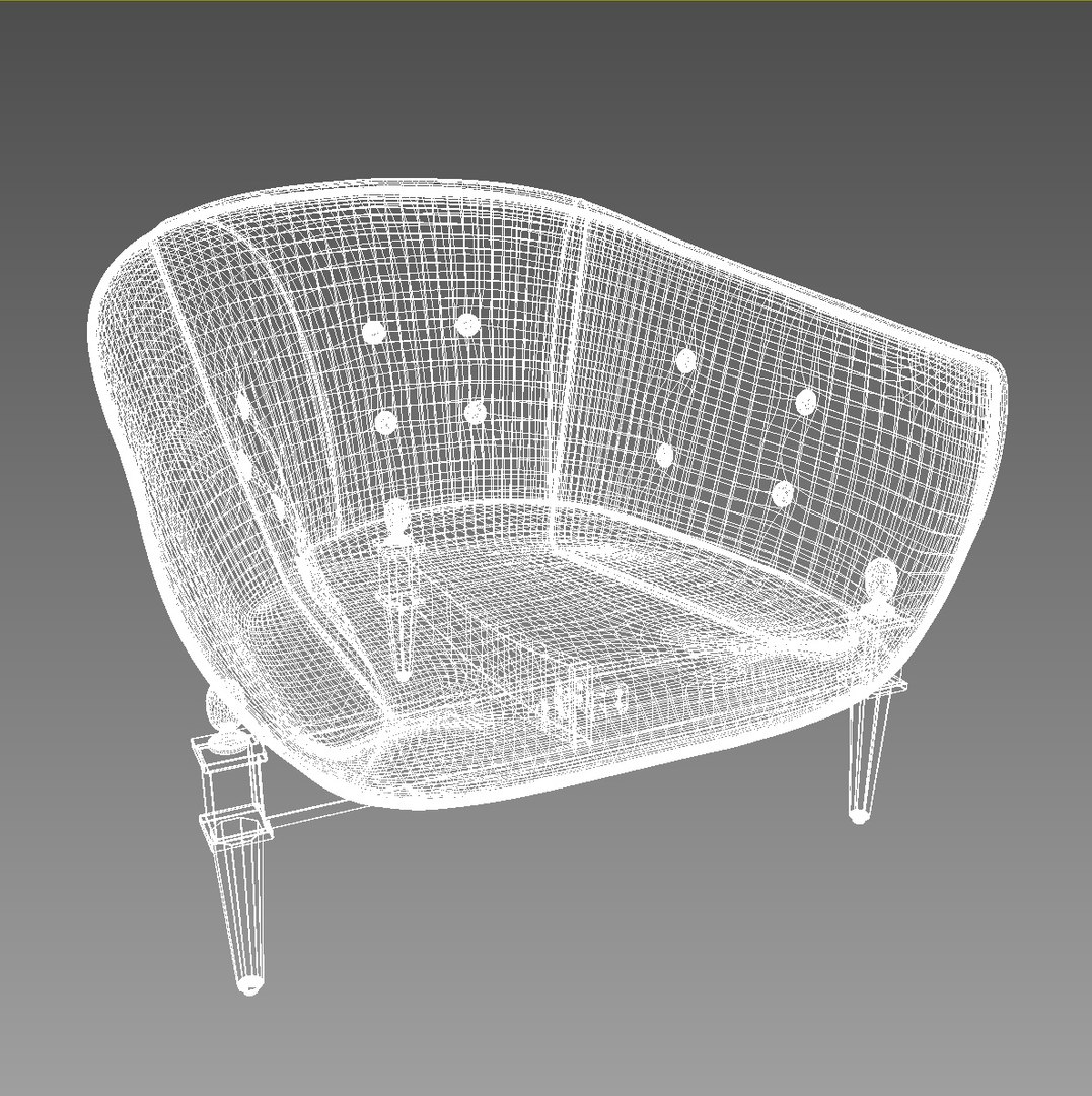 3D Mimi Chair Model - TurboSquid 1223027