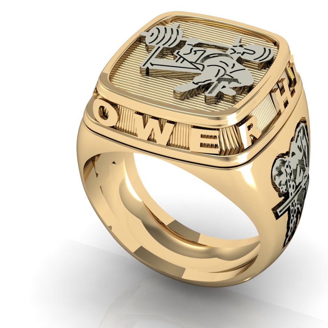 3D mans ring power strength - TurboSquid 1322738