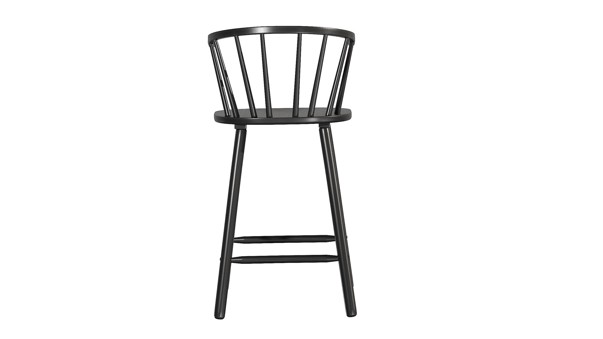 Black Bar Chair Rowico Carmen 3D Model - TurboSquid 2382005