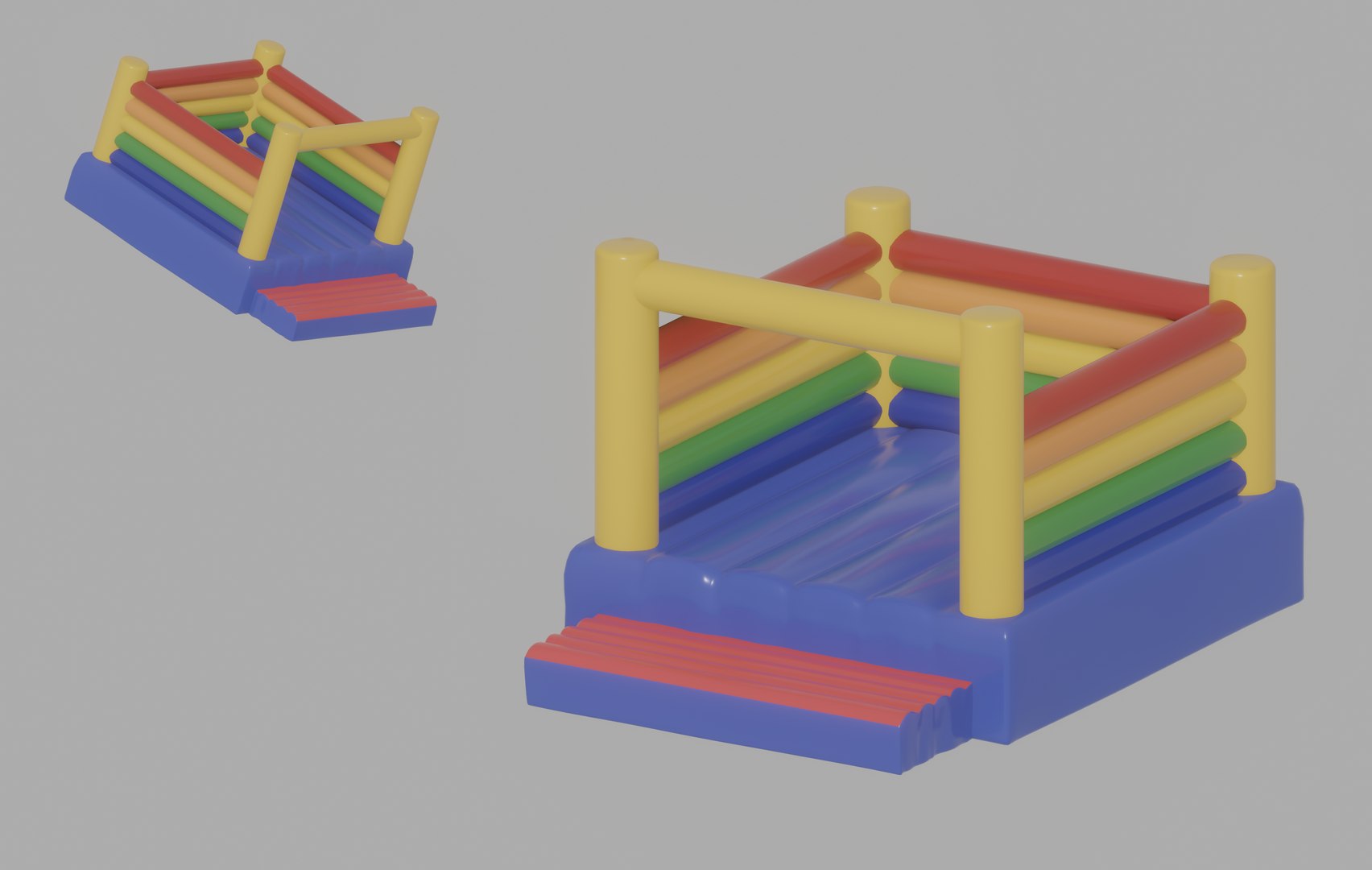 Bouncy Castle 3D Model - TurboSquid 2197178