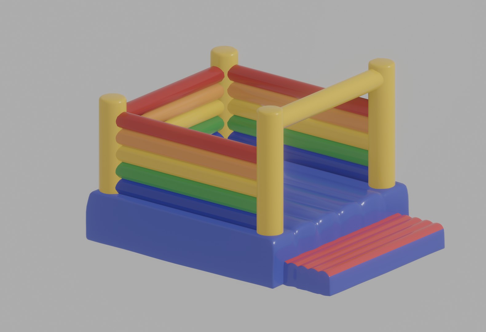 Bouncy Castle 3D Model - TurboSquid 2197178
