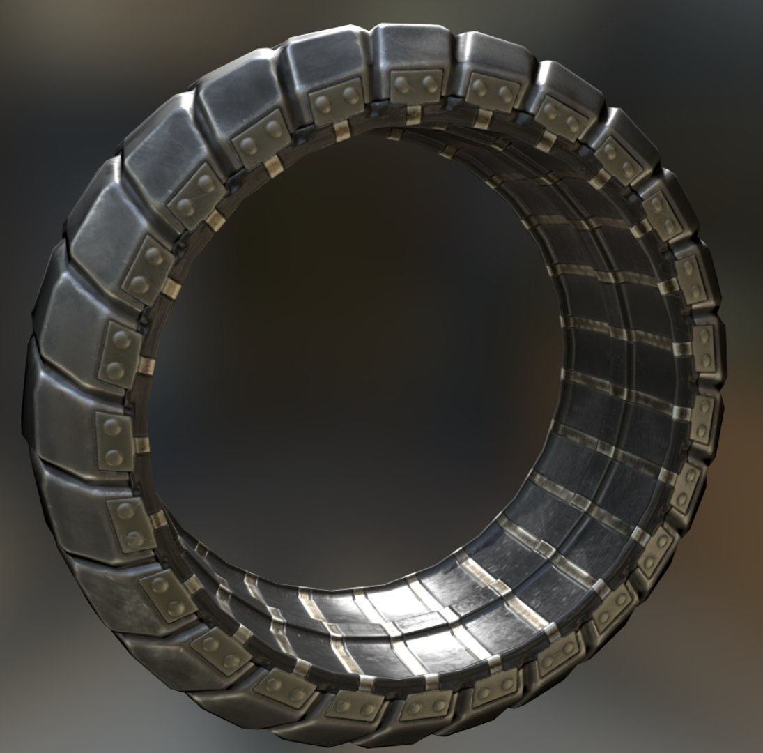 futuristic tire metal 3d dxf