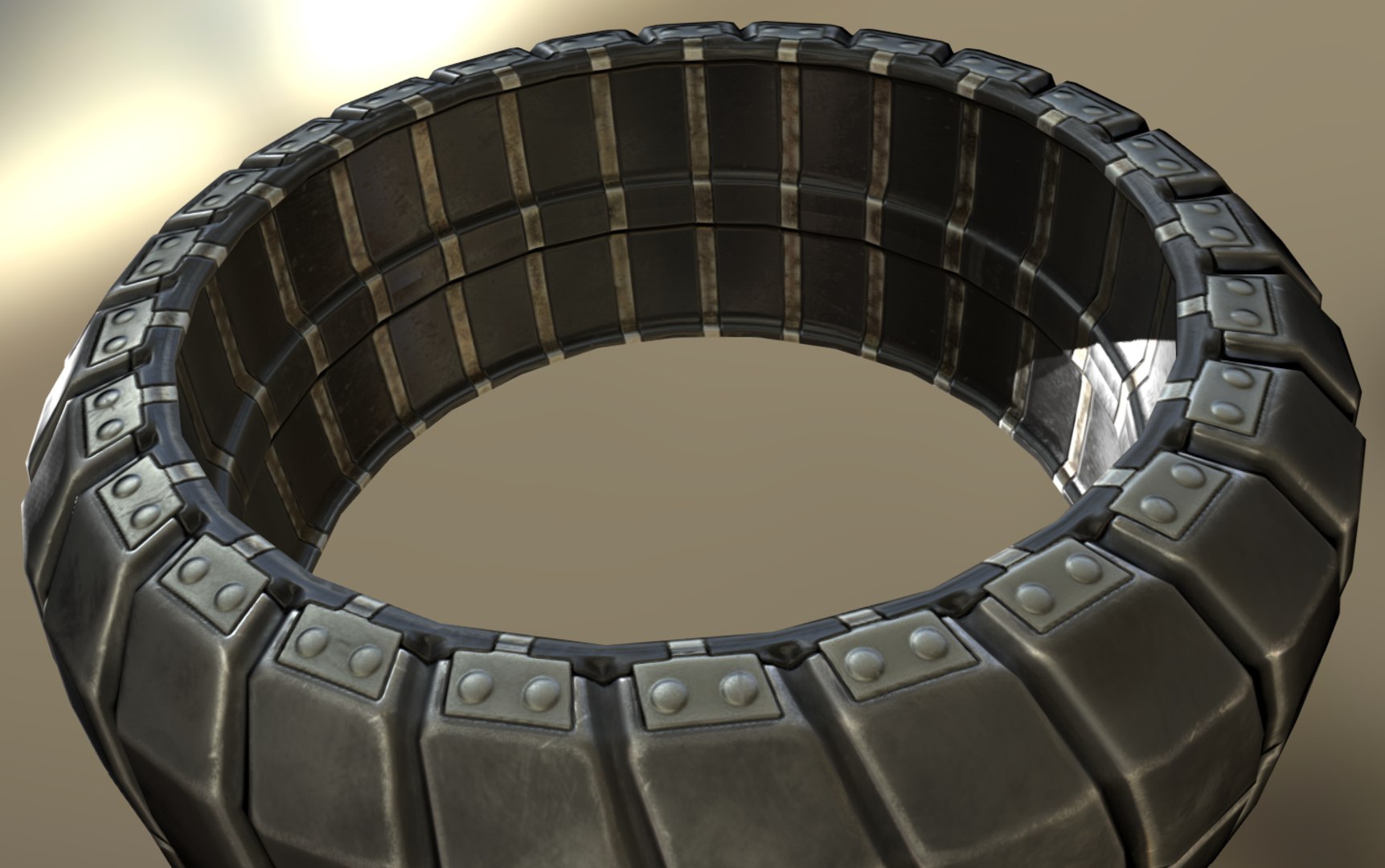 futuristic tire metal 3d dxf