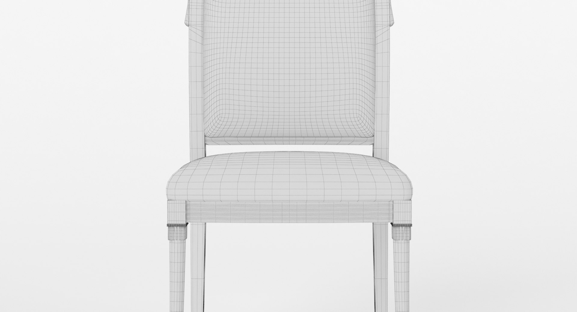vintage chair classic 3d model
