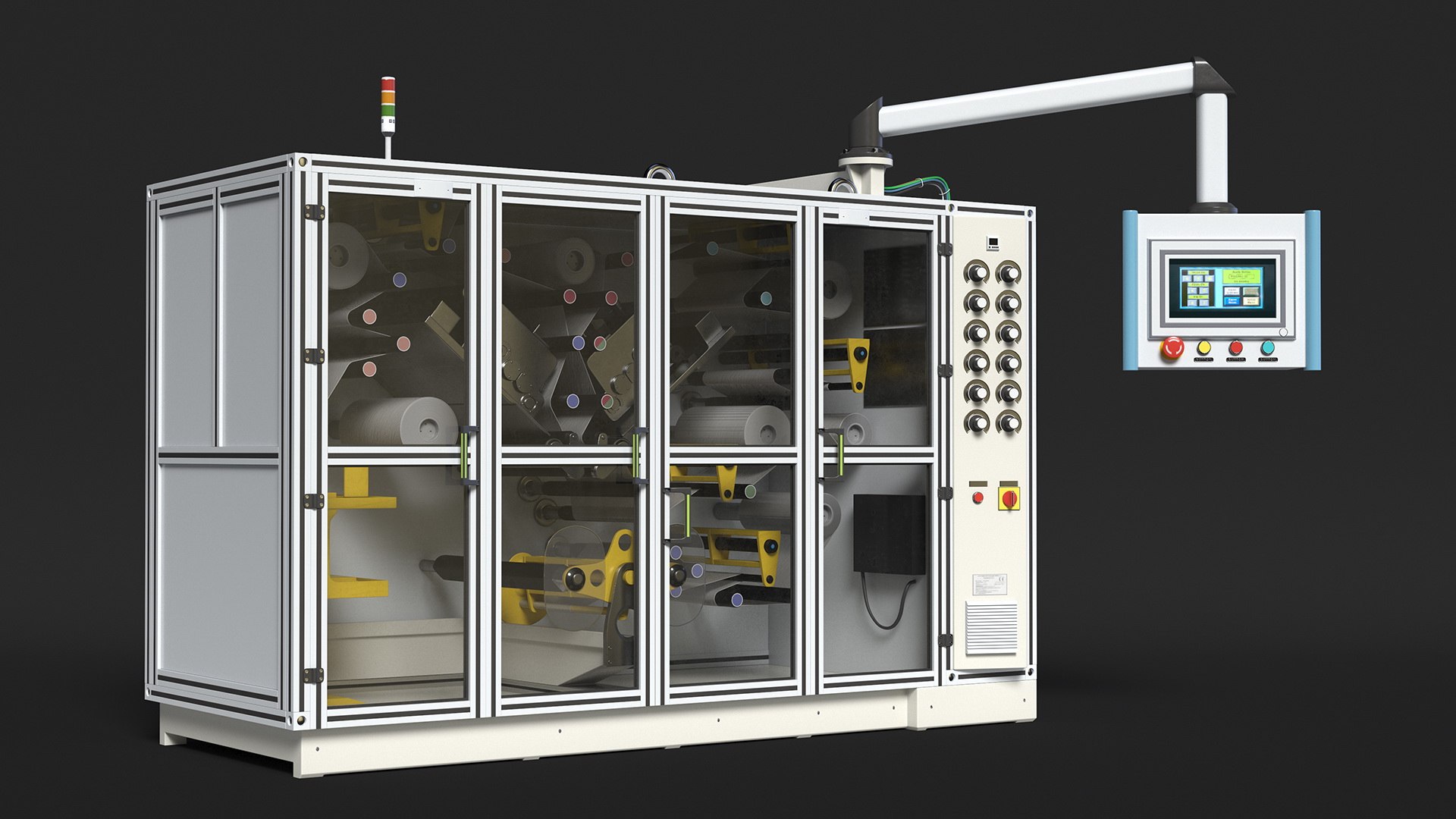 Synthesis Machine 3D - TurboSquid 2244501