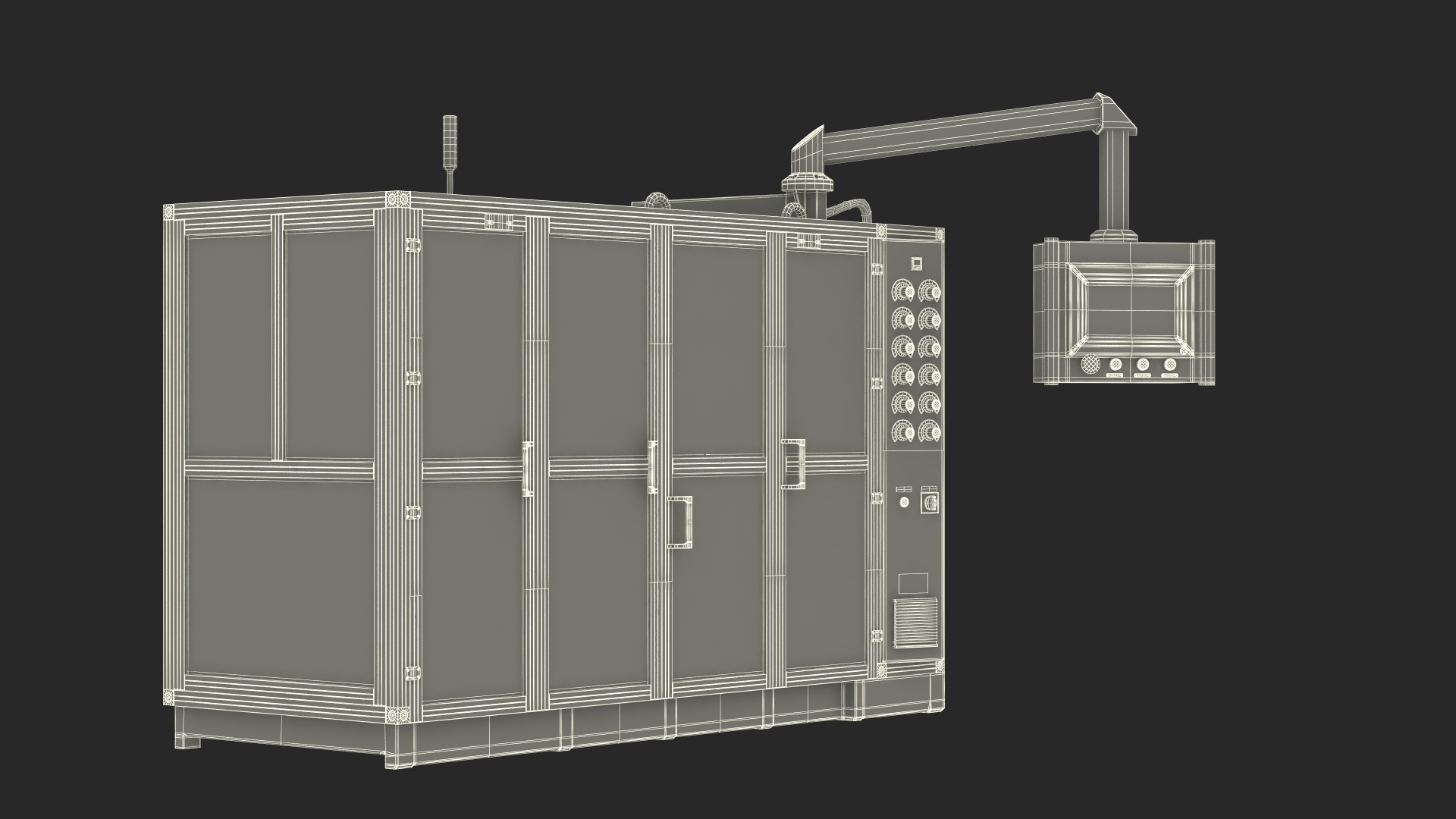 Synthesis Machine 3D - TurboSquid 2244501