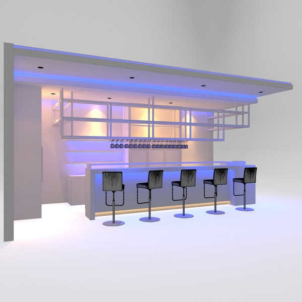 3D model Bar 1 - TurboSquid 1730616