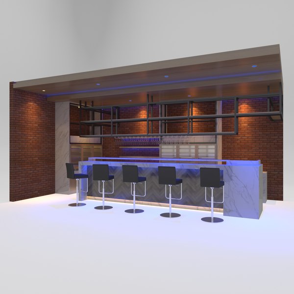 3D model Bar 1 - TurboSquid 1730616
