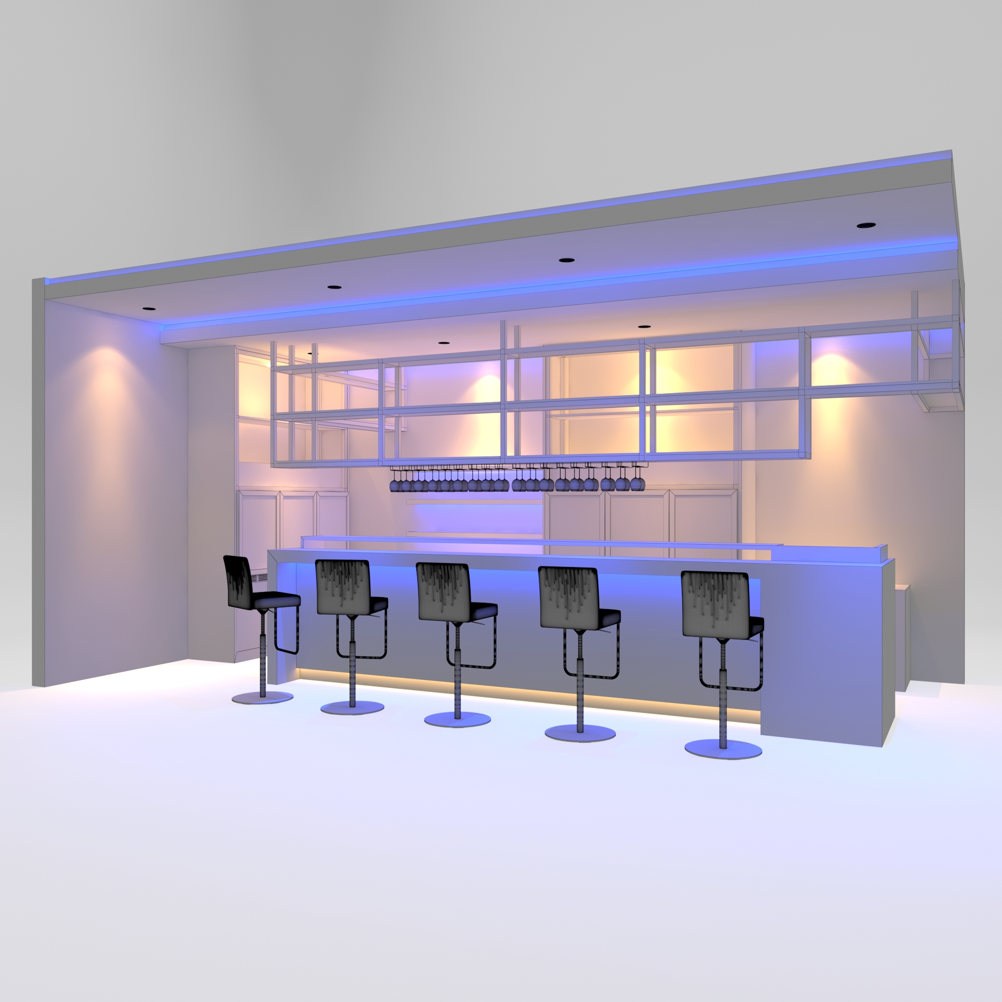 3D model Bar 1 - TurboSquid 1730616