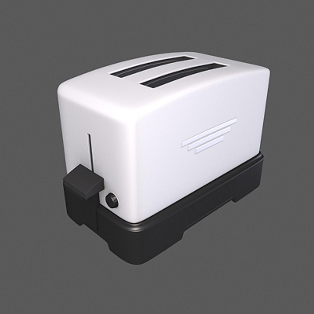 Toaster Toast 3d Max