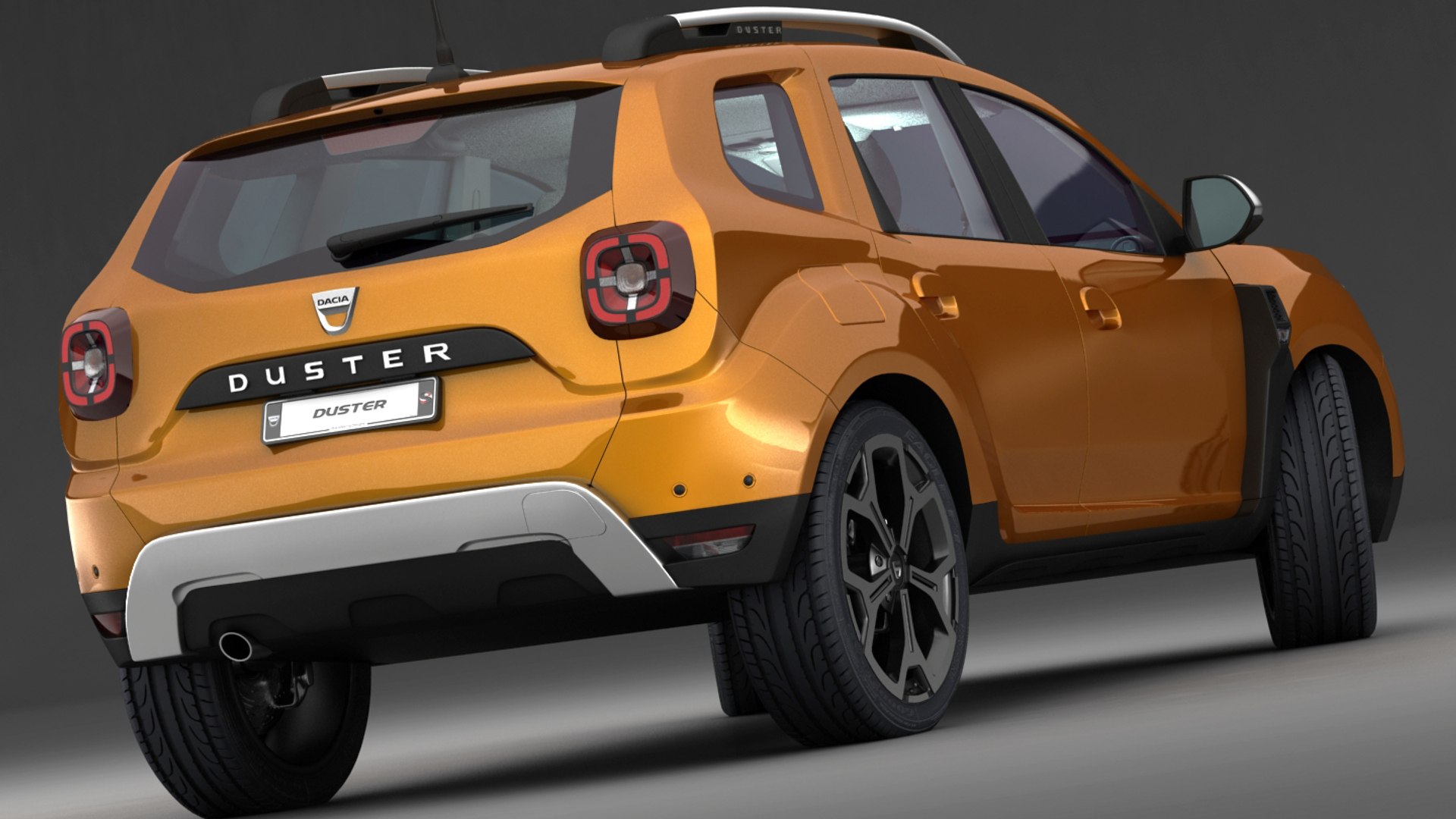 Dacia Duster 2018 Model - TurboSquid 1313098