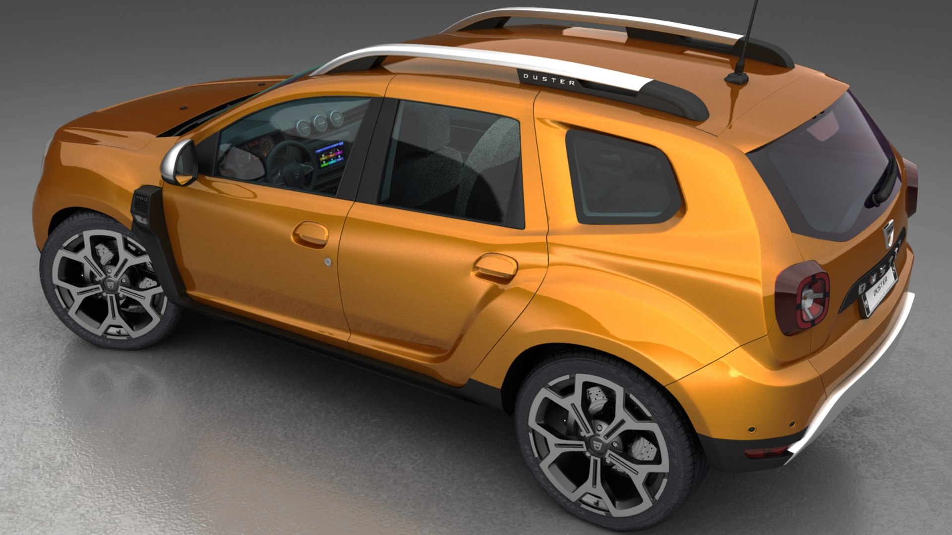 Dacia Duster 2018 Model - TurboSquid 1313098