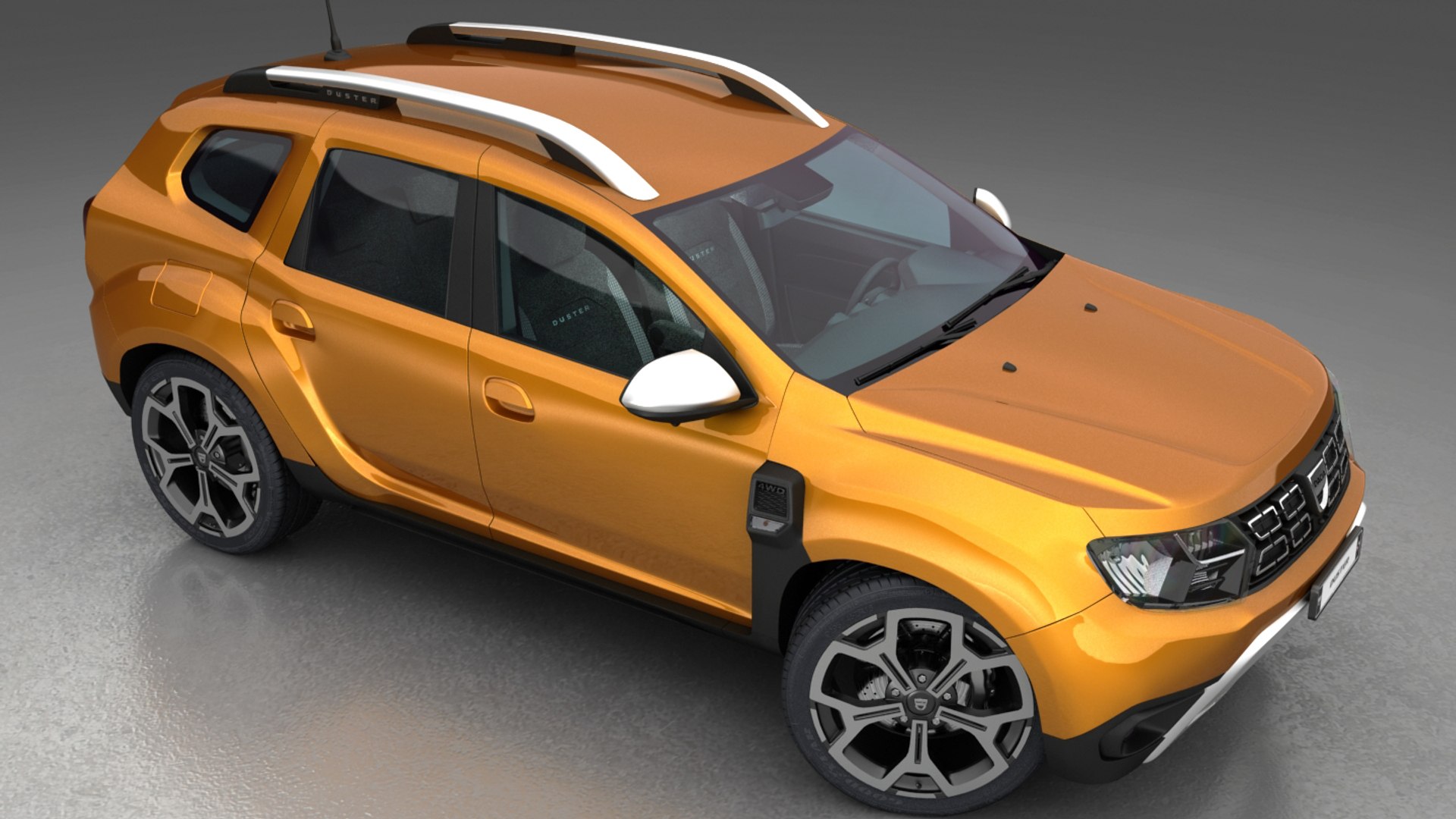 Dacia Duster 2018 Model - TurboSquid 1313098