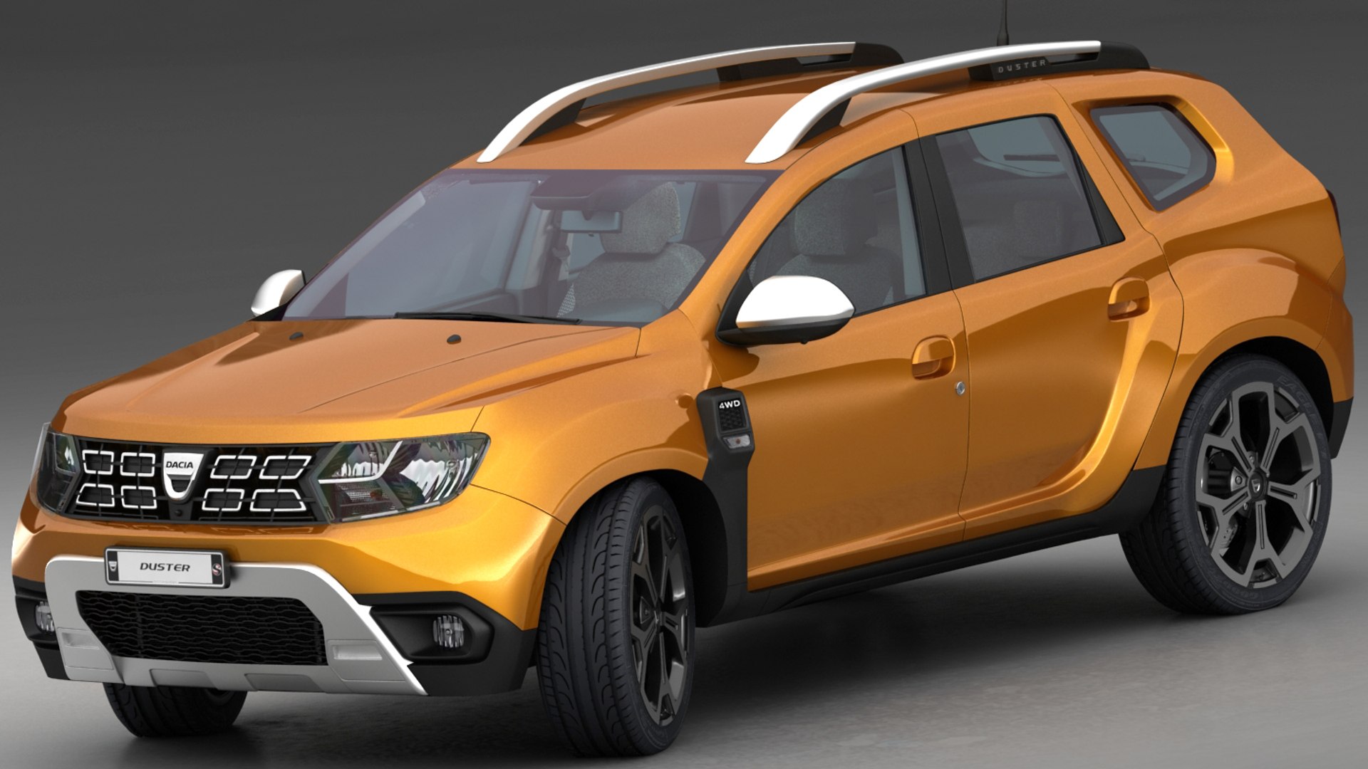 Dacia Duster 2018 Model - TurboSquid 1313098