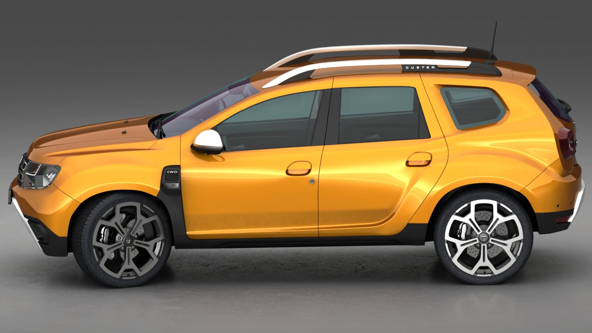 Dacia Duster 2018 Model - TurboSquid 1313098