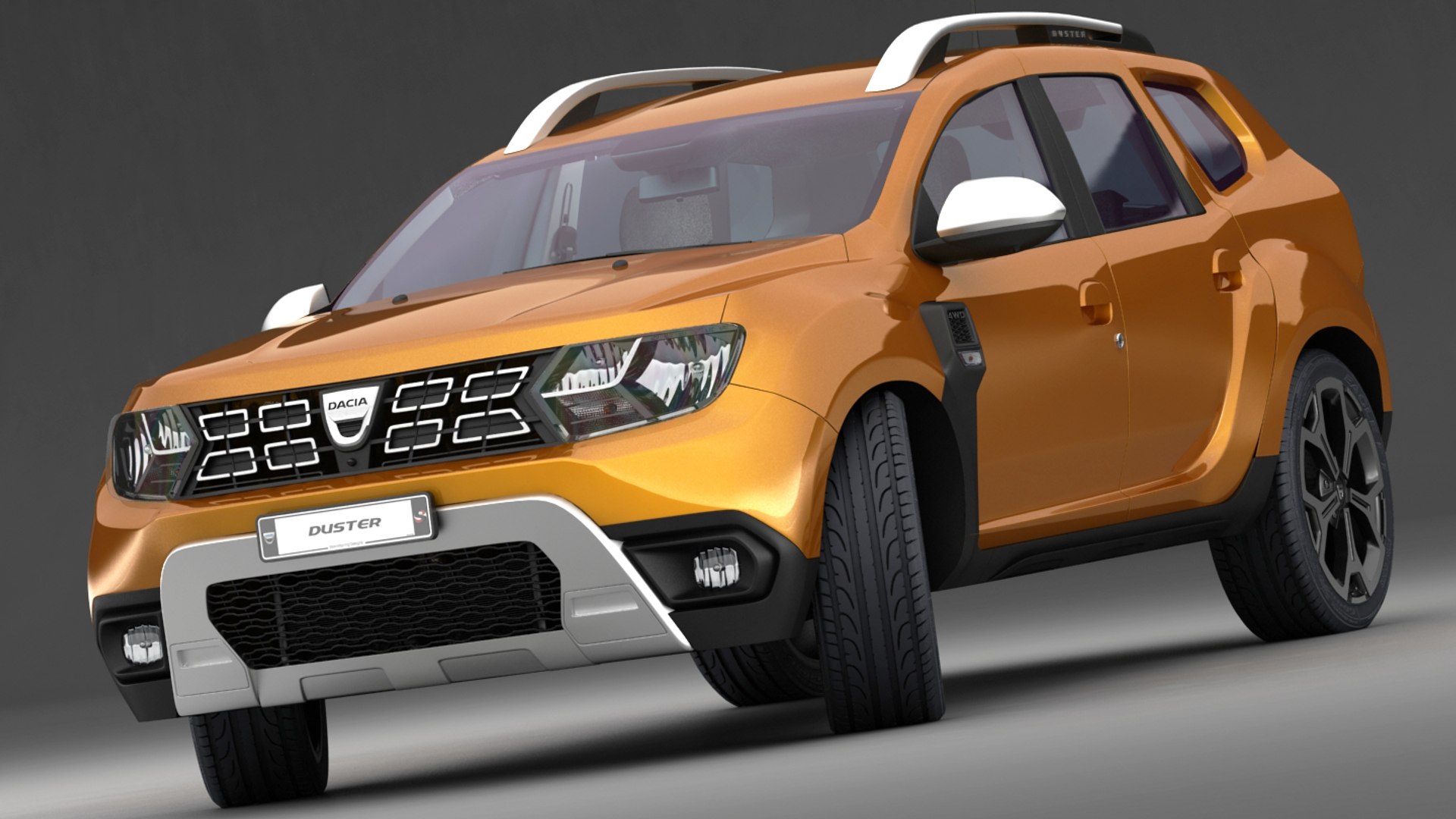 Dacia Duster 2018 Model - TurboSquid 1313098