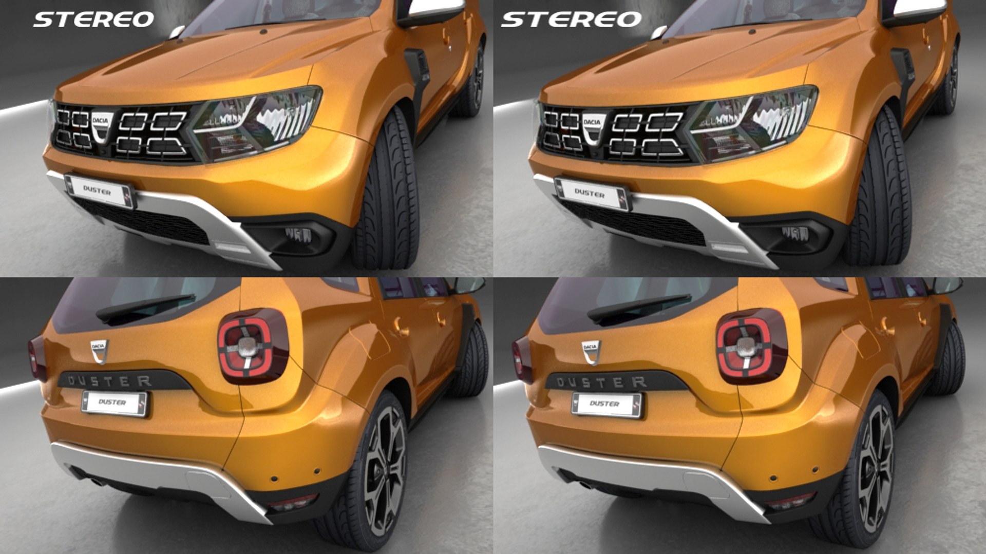 Dacia duster 2018 model - TurboSquid 1313098