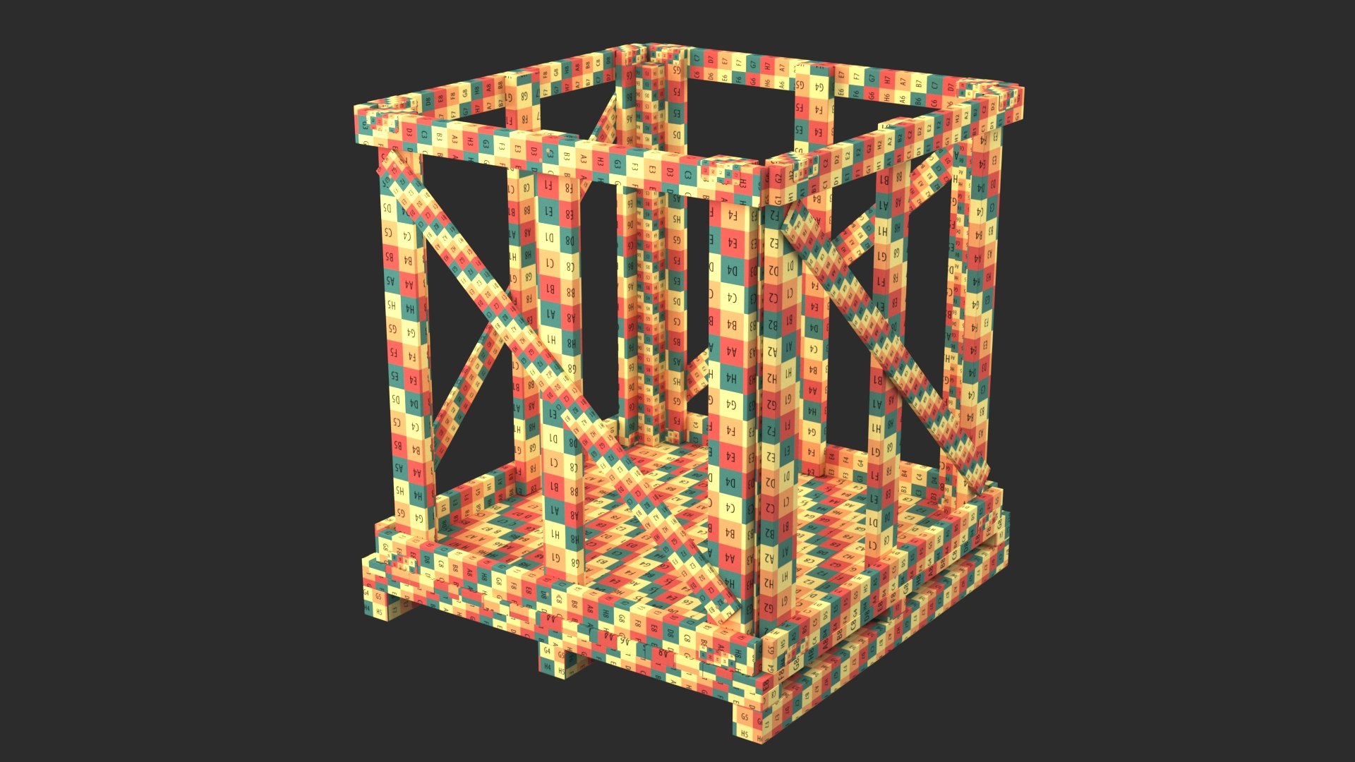 Shipping Crate 3D Model - TurboSquid 2044128