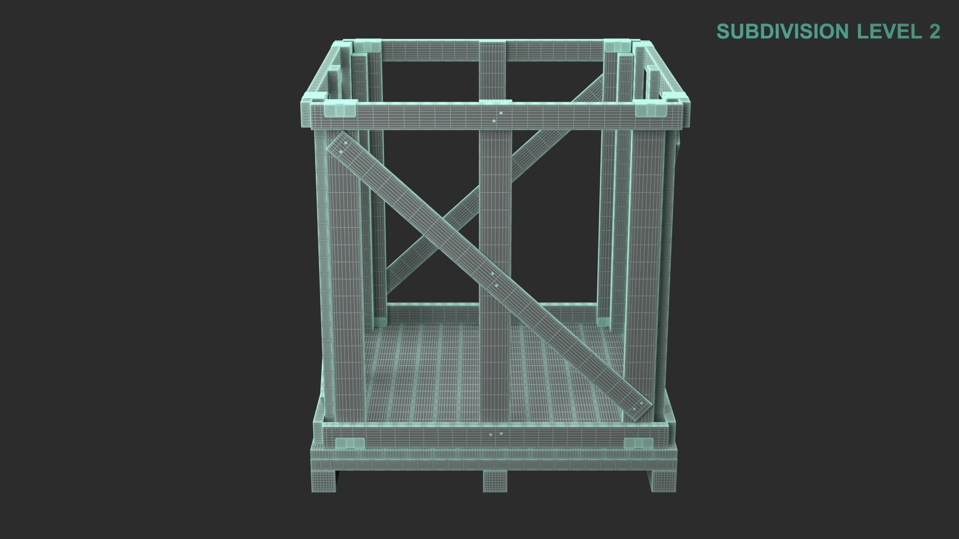 Shipping Crate 3D Model - TurboSquid 2044128