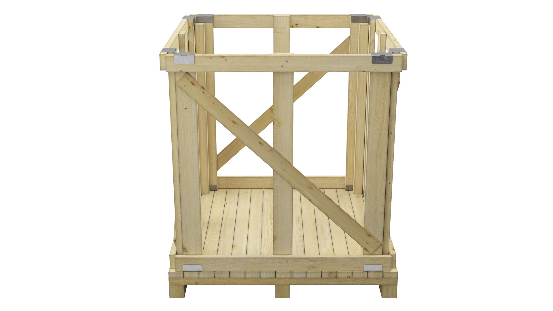 Shipping Crate 3D Model - TurboSquid 2044128