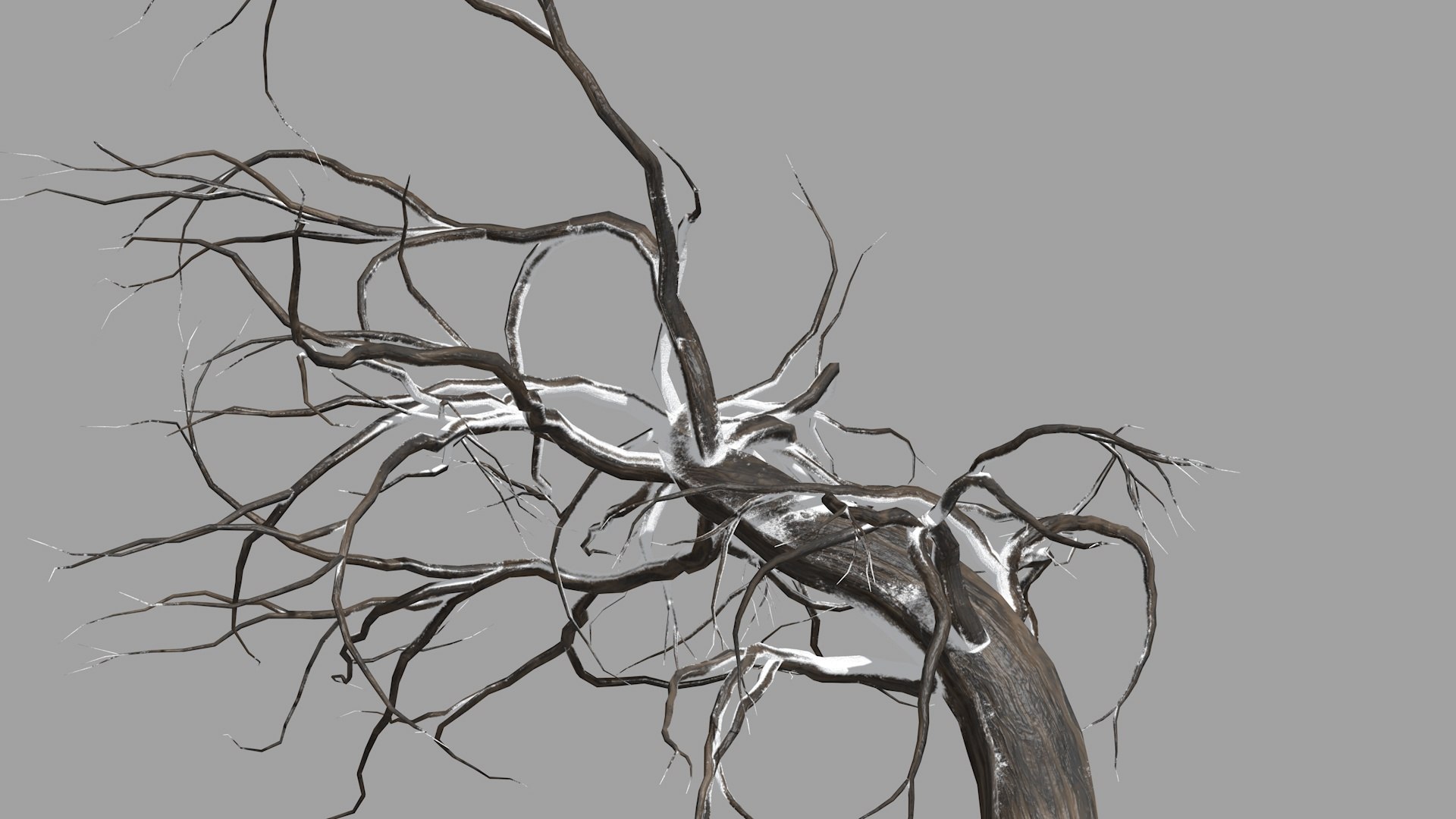 Winter tree 3D model - TurboSquid 1836961