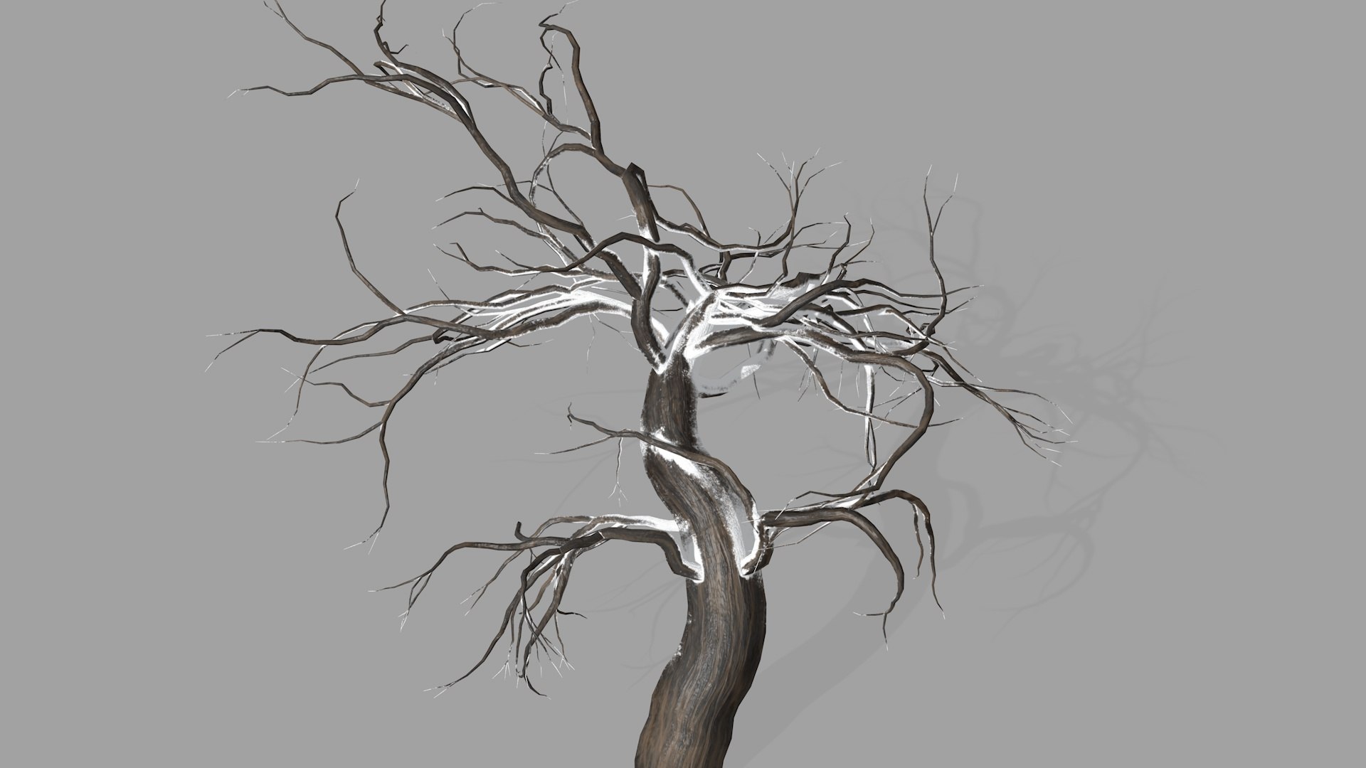 Winter tree 3D model - TurboSquid 1836961