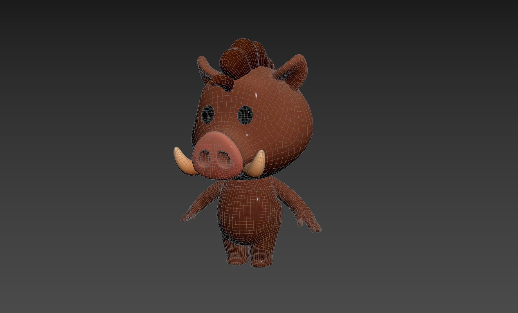 3D Character190 Boar - TurboSquid 1961356