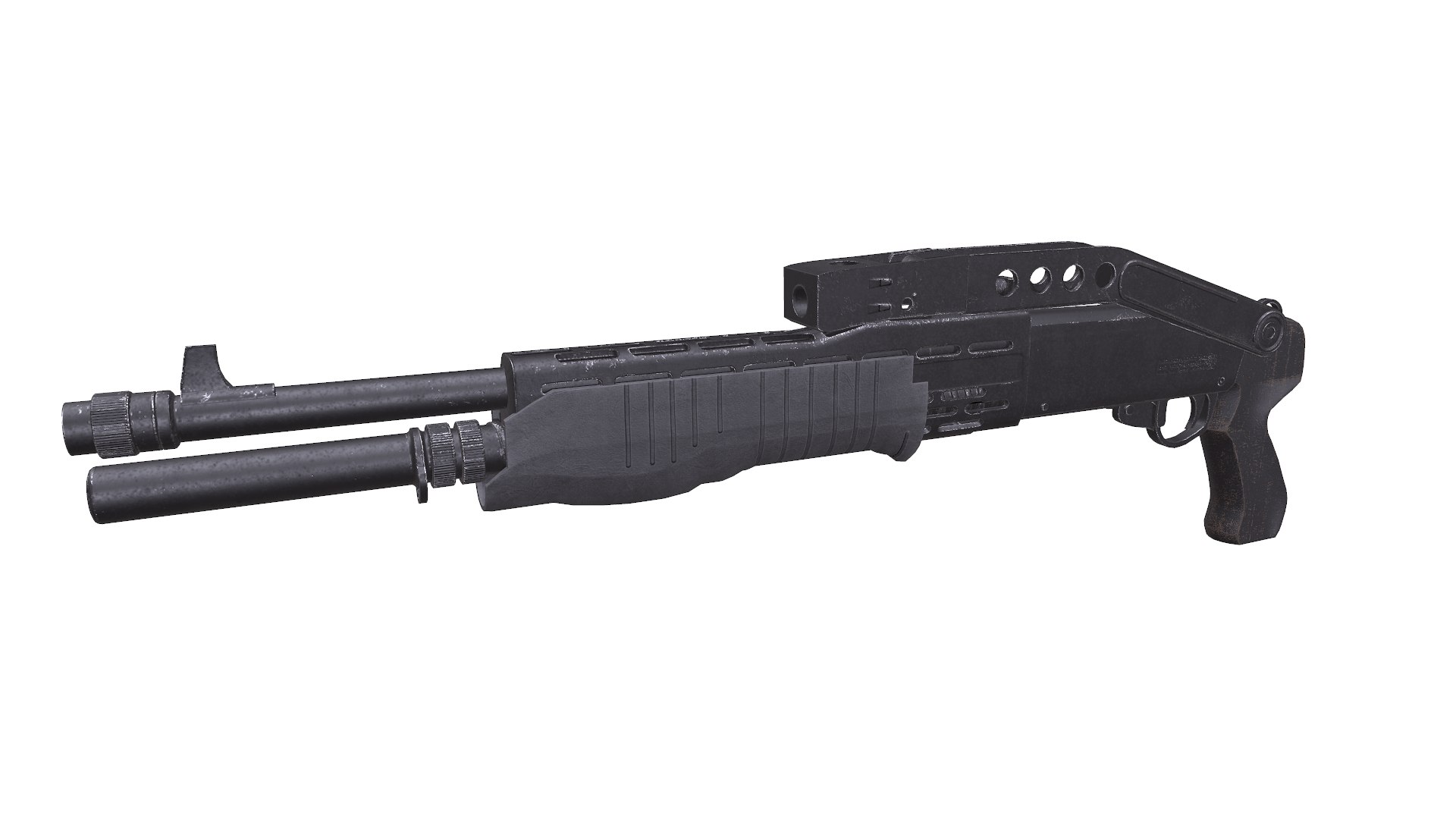 Free Franchi SPAS-12 3D Model - TurboSquid 1844597