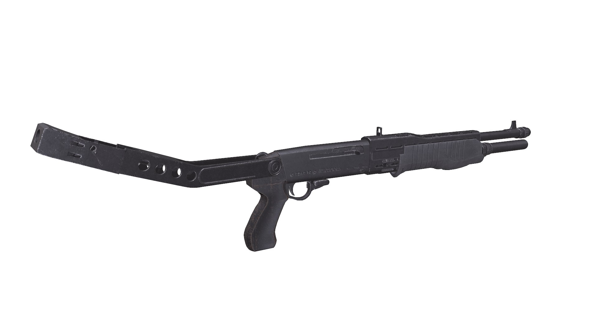 Free Franchi SPAS-12 3D Model - TurboSquid 1844597