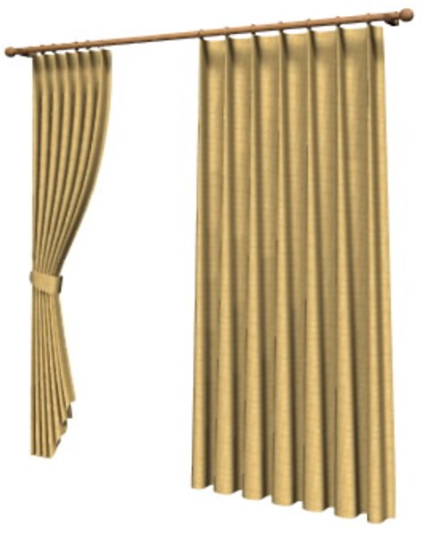curtain 3ds