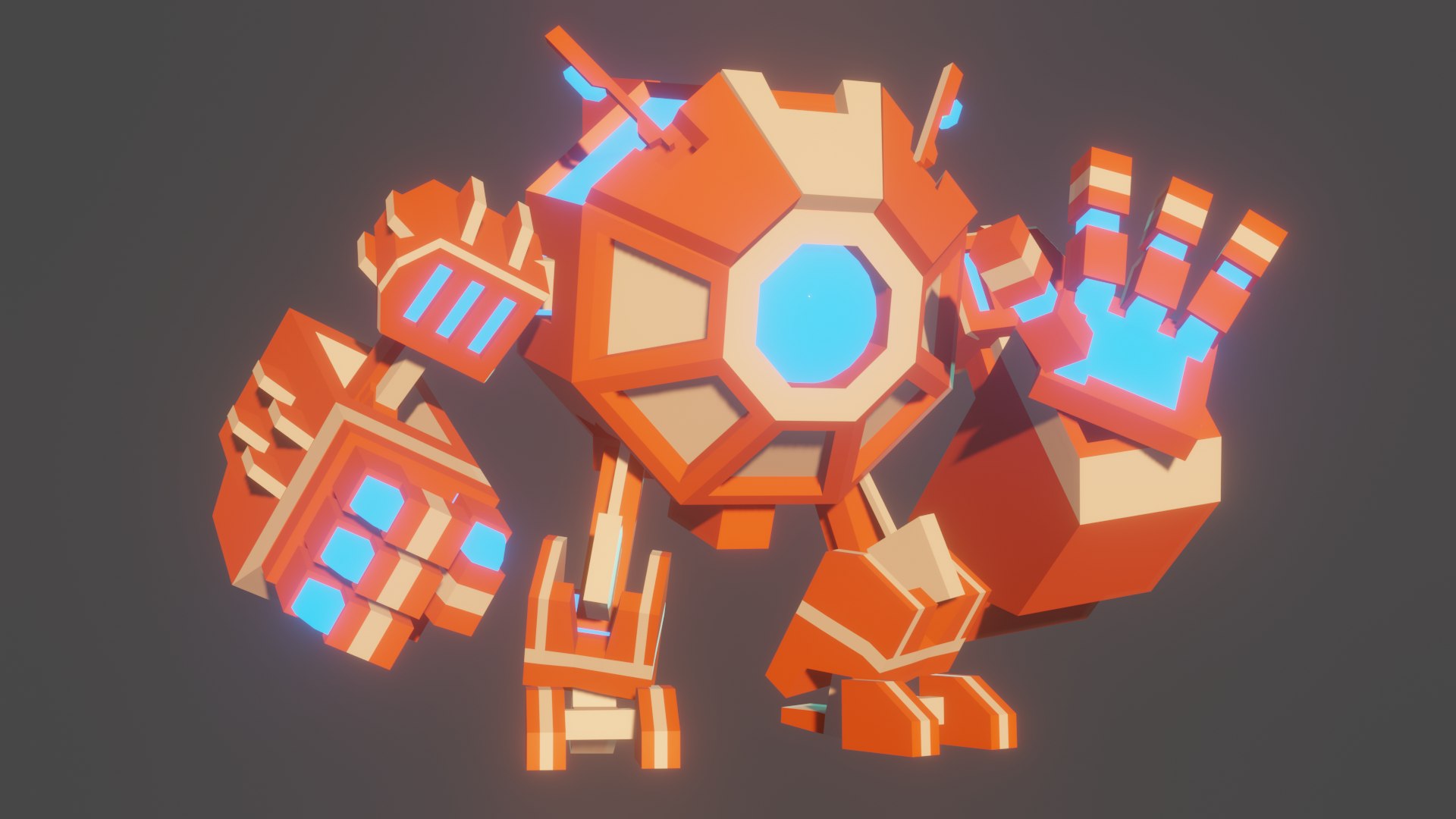 Little Droid 3D Model - TurboSquid 1989099