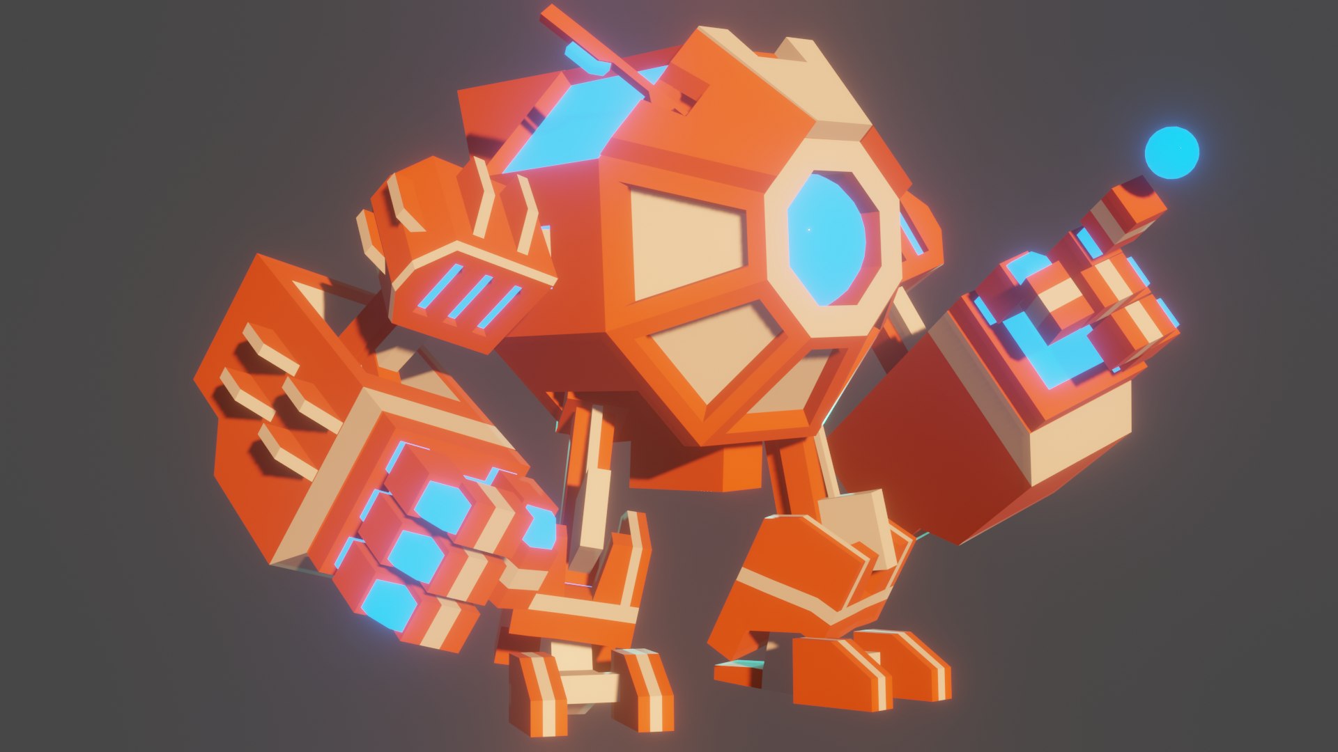 Little Droid 3D Model - TurboSquid 1989099