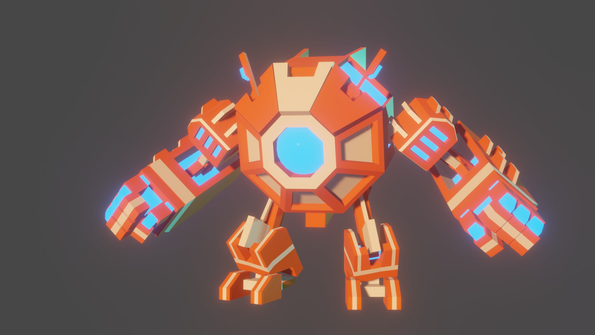 Little Droid 3D Model - TurboSquid 1989099