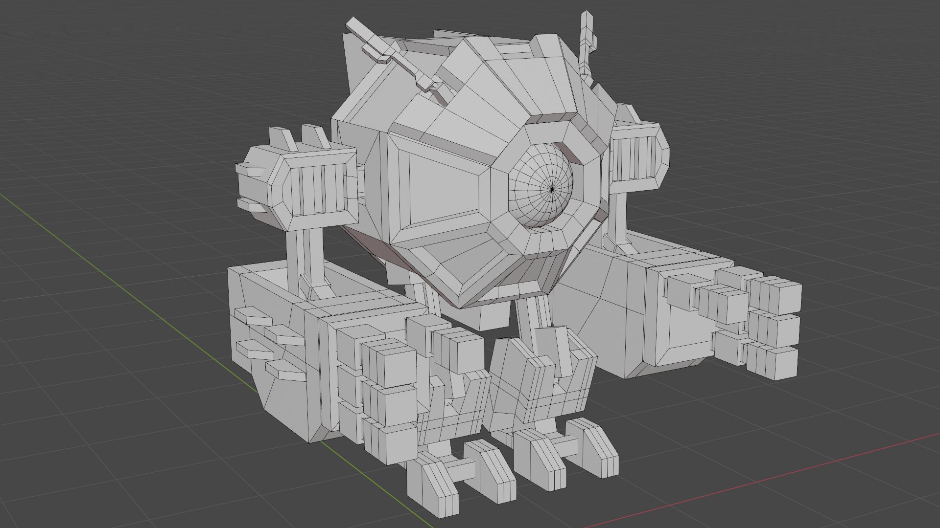 Little Droid 3D Model - TurboSquid 1989099