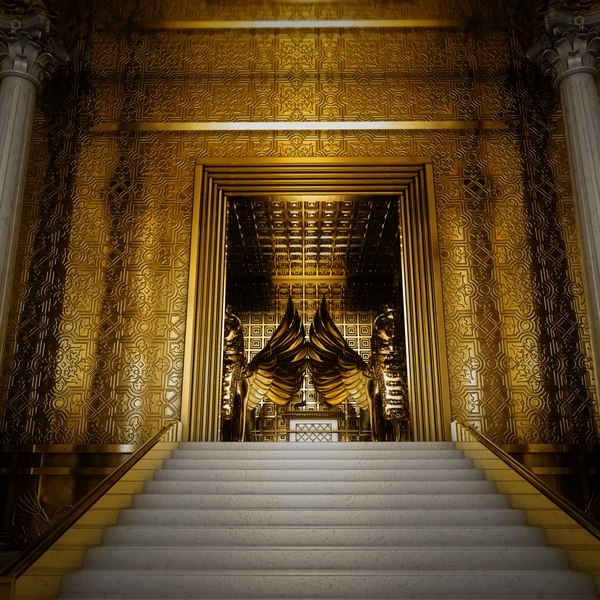 3D solomon temple interior herod model - TurboSquid 1204470