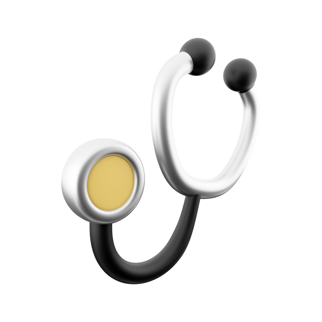 3D Stethoscope Icon - TurboSquid 2066448