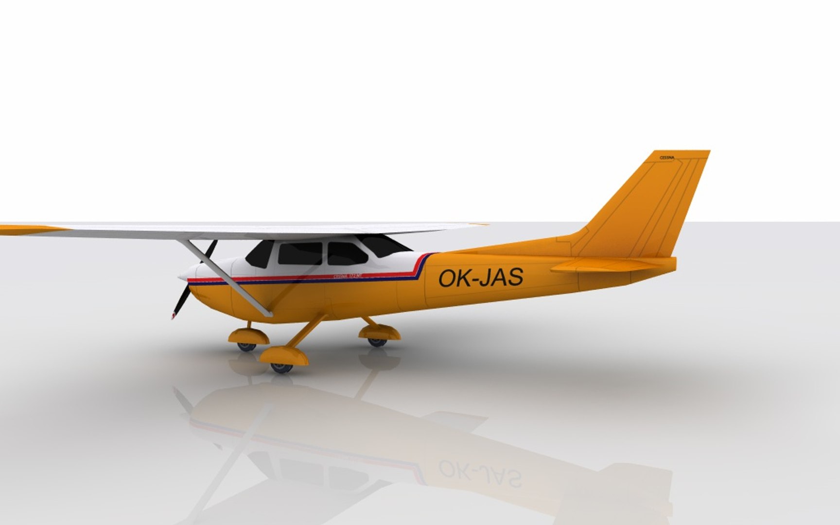 cessna 172 3d model