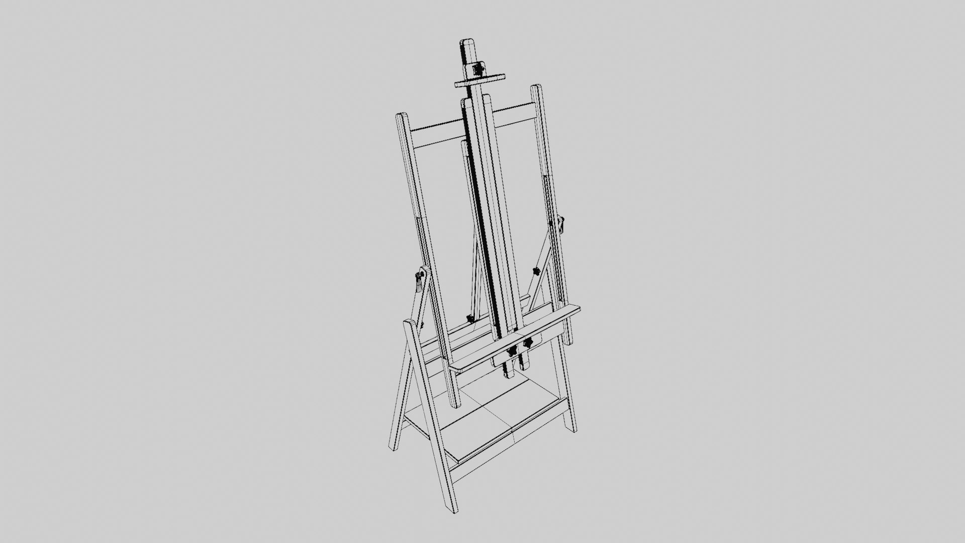 Studio Easel 3D Model - TurboSquid 2249448