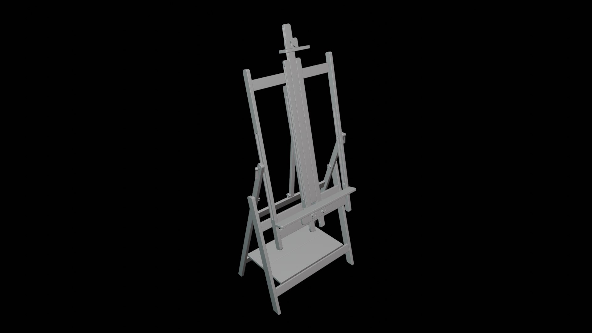 Studio Easel 3D Model - TurboSquid 2249448