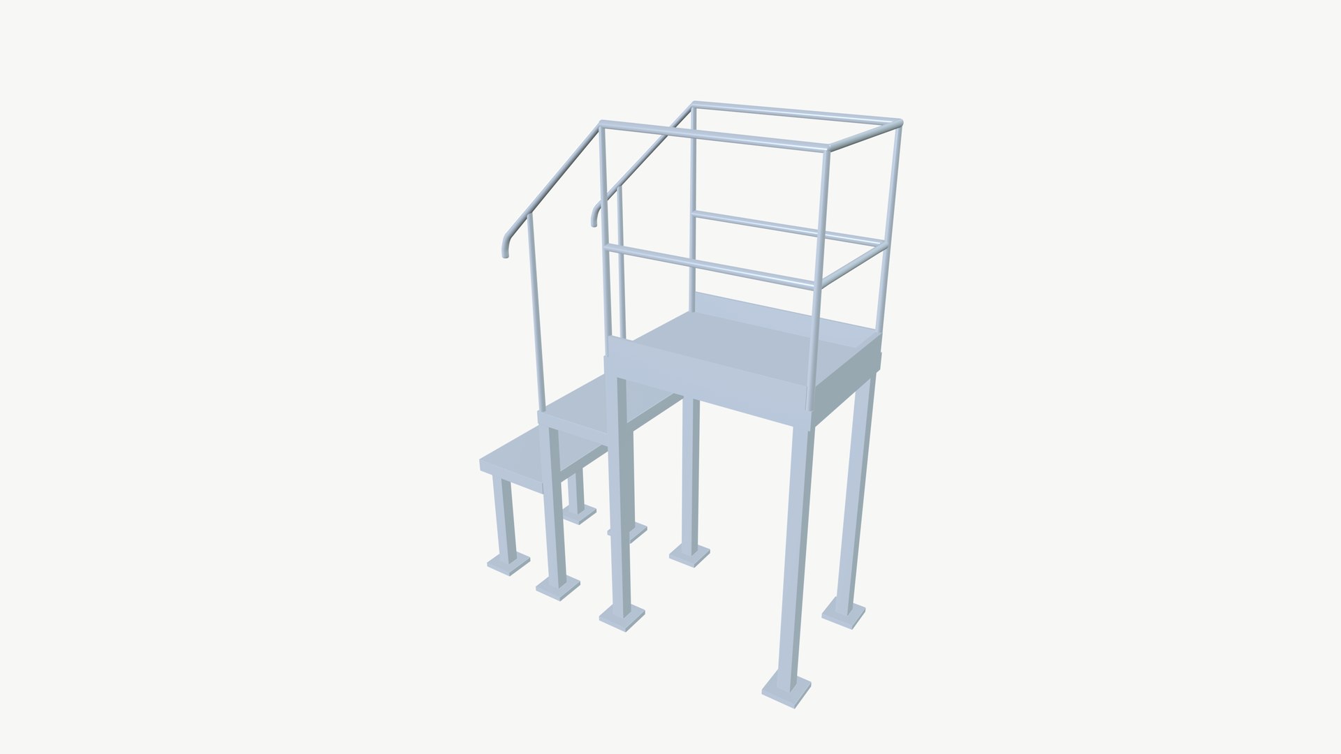 3D Model Stair Case Ladder - TurboSquid 2261864
