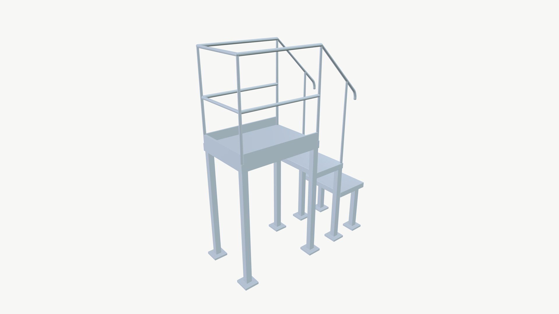 3D Model Stair Case Ladder - TurboSquid 2261864