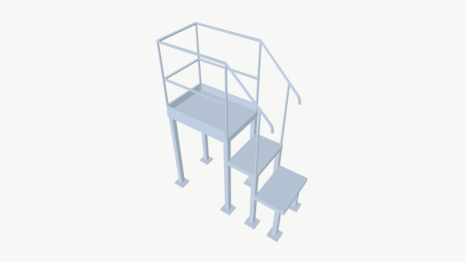 3D Model Stair Case Ladder - TurboSquid 2261864