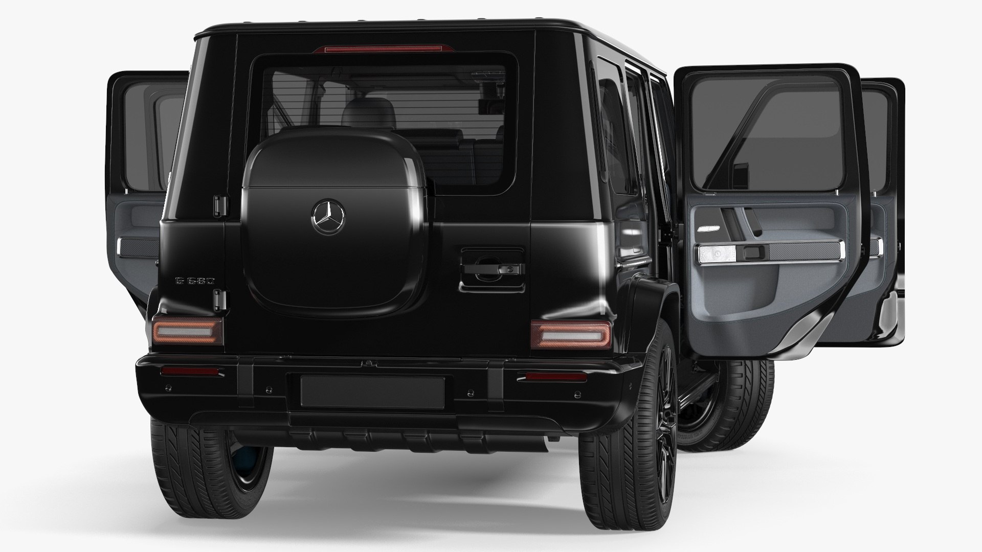 Mercedes-Benz G580 2025 Black 3D Model - TurboSquid 2397147