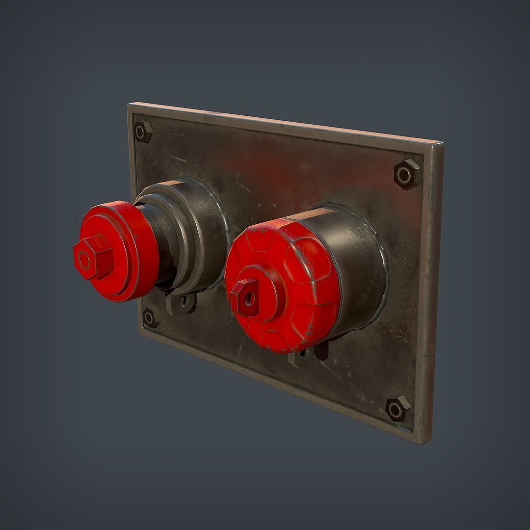 Wall Hydrant - 3D - TurboSquid 1603858