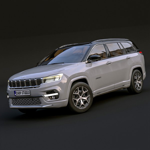 3D модель Jeep Commander 2022 - TurboSquid 1970331
